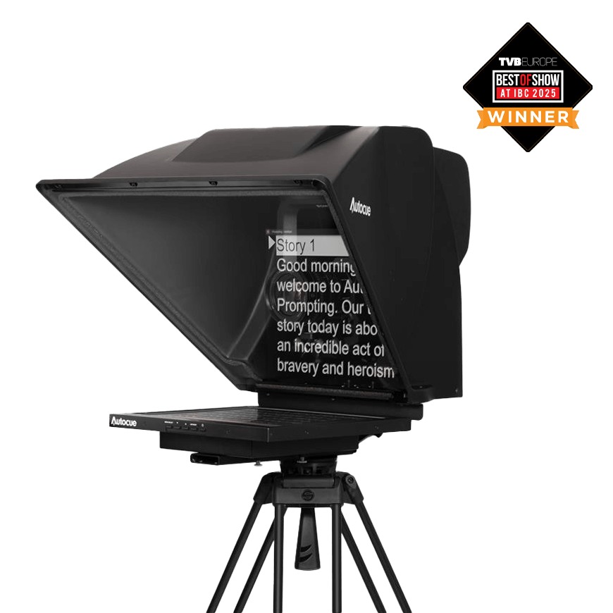 19'' Pioneer PTZ Teleprompter | Autocue®