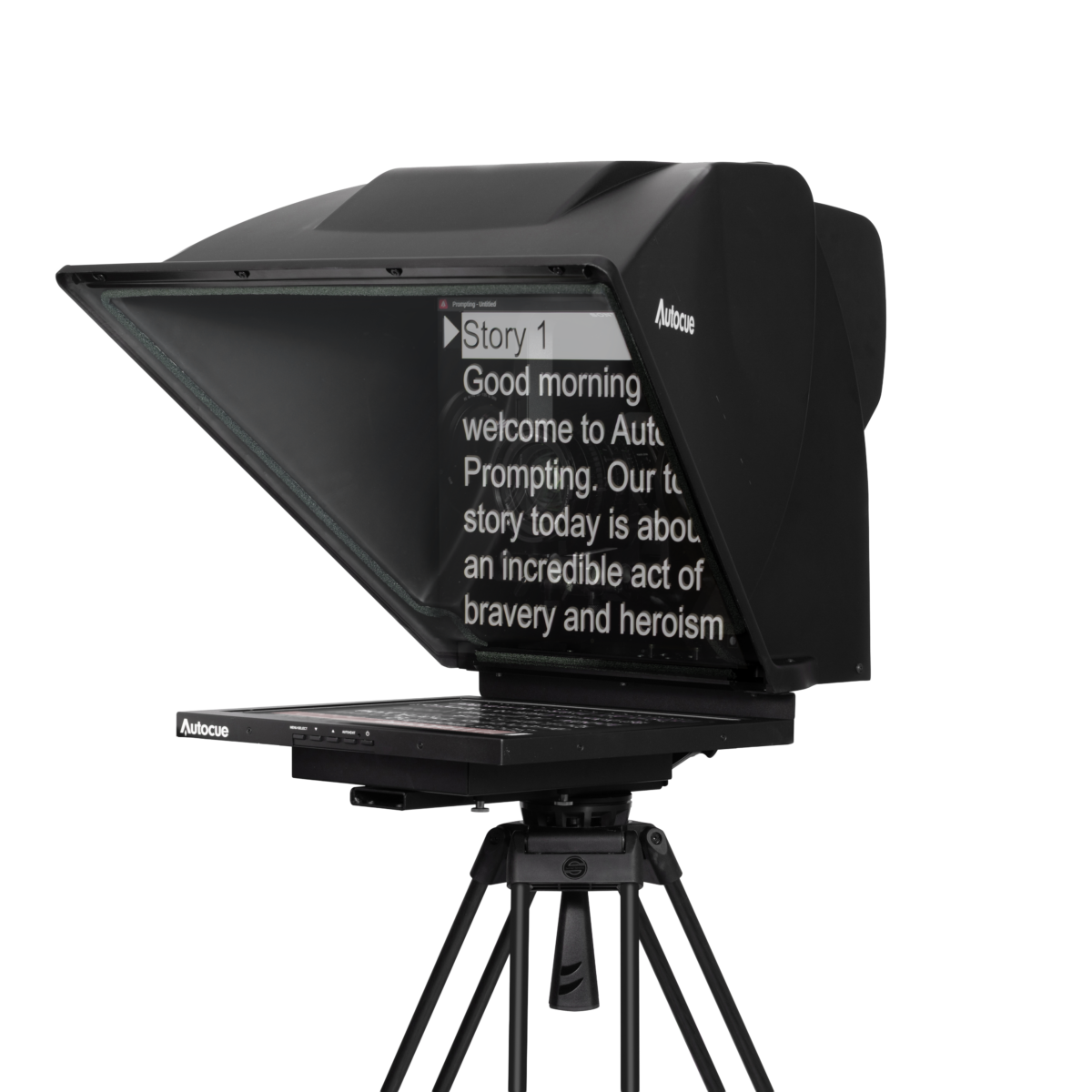 19'' Pioneer PTZ Teleprompter | Autocue®